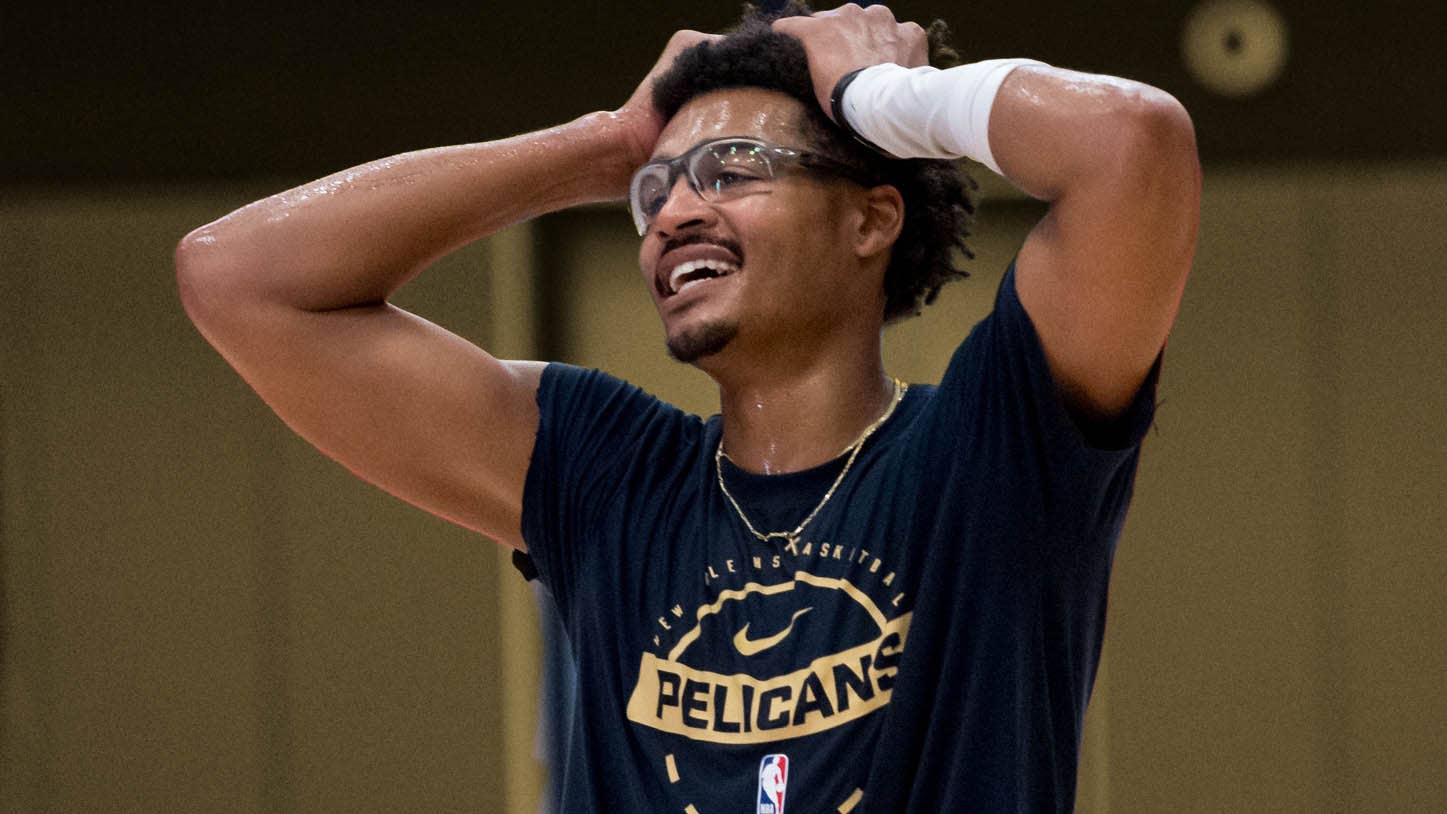 Jordan Poole breaks down connection with Zion Williamson - Basketball ...