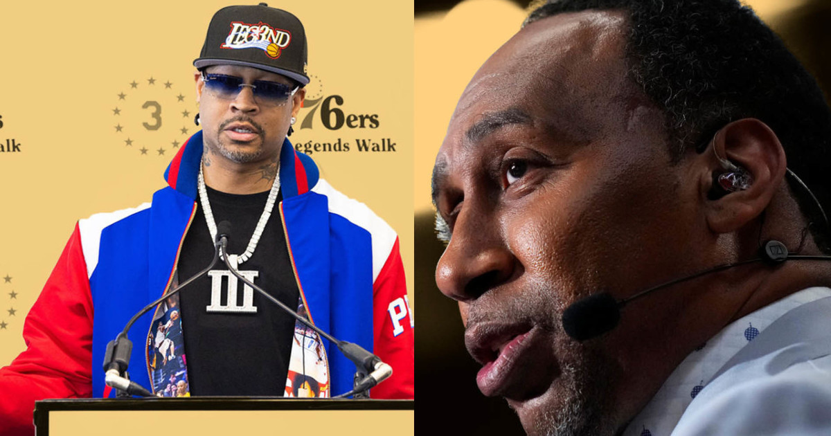Stephen A. tells Iverson he would have never made it big without him ...