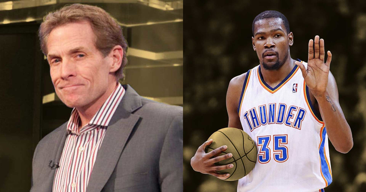 Skip Bayless remembers Durant throwing shade at him for Westbrook ...