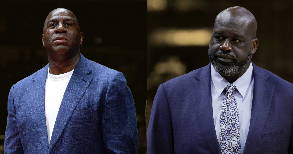 Shaq admits jelaousy of Magic Johnson drove his business success ...