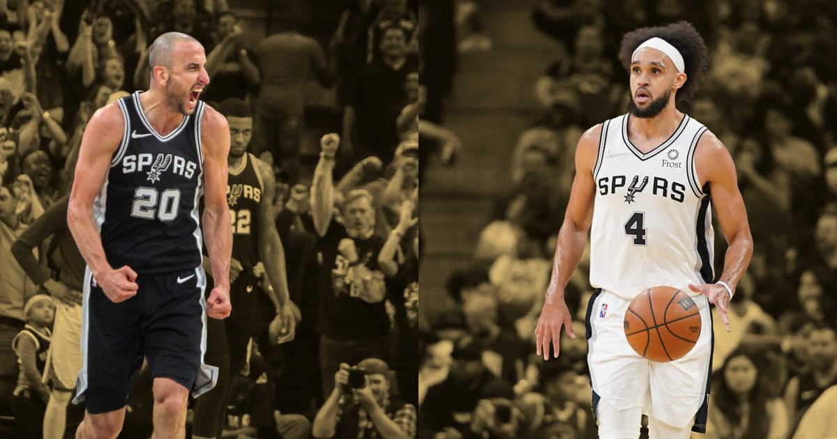 Derrick White thanks Manu Ginobili for giving him confidence ...