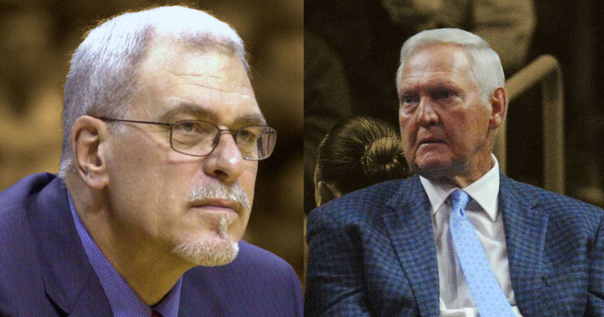 Phil Jackson snapped at Jerry West trying to enter Lakers locker room ...