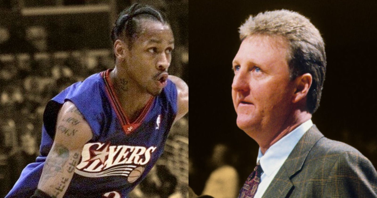 Larry Bird compared himself and Magic to Allen Iverson - Basketball Network