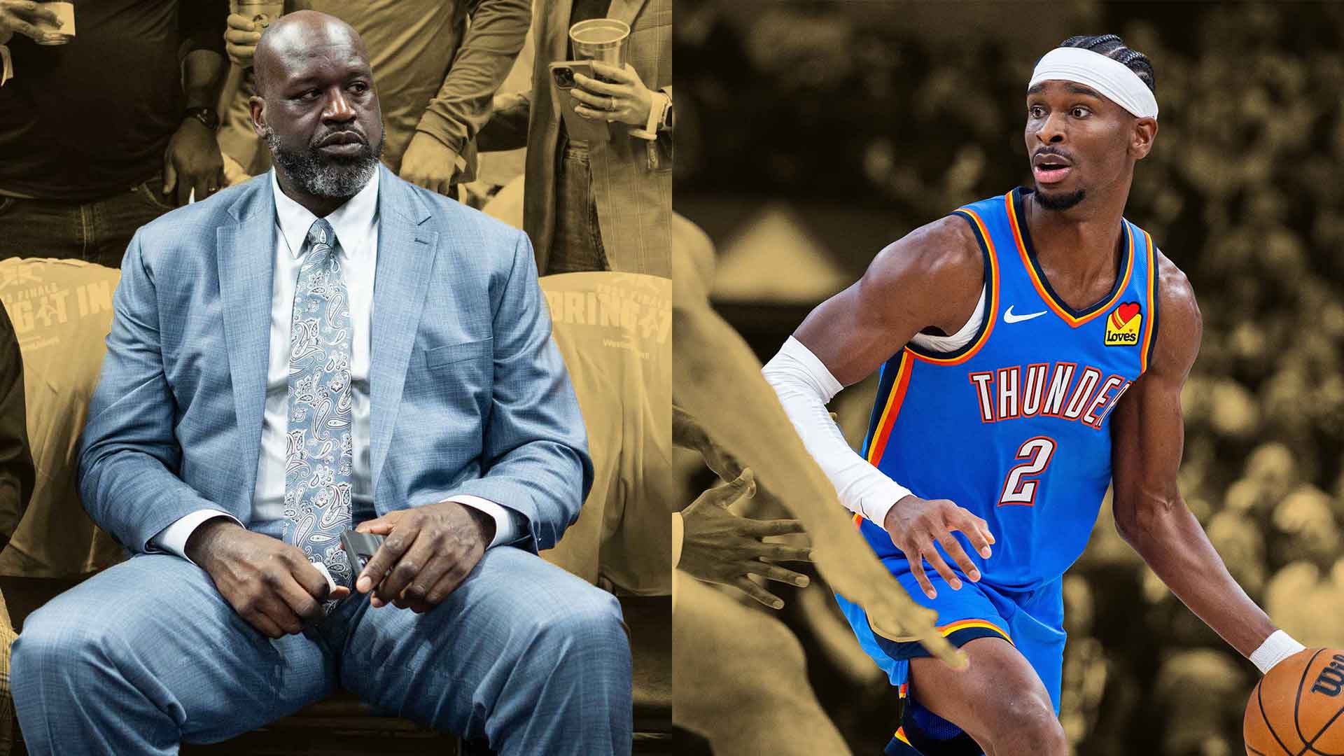Shaq picks SGA as the best player in the NBA amid his 55-point game ...