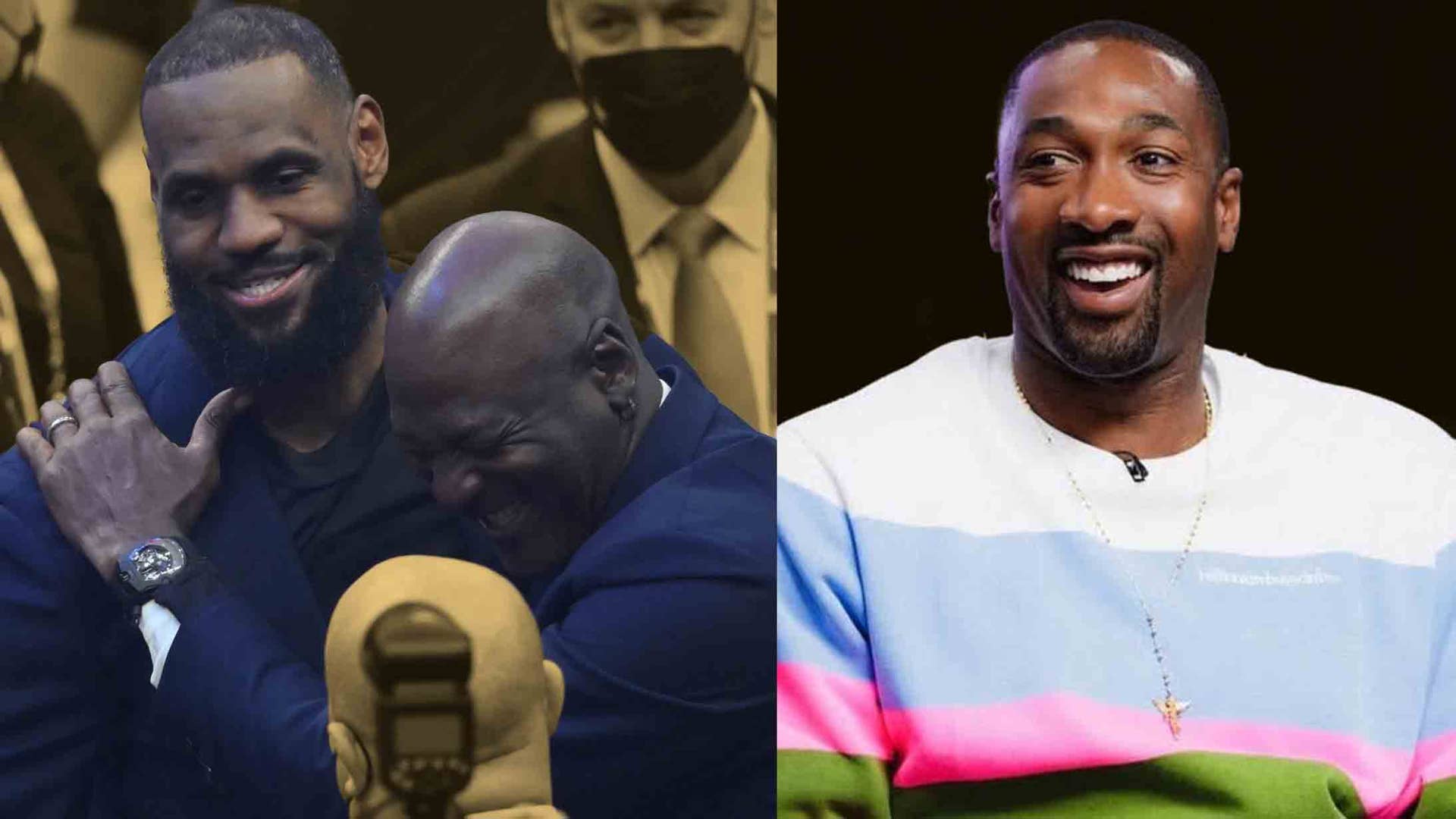 Gilbert Arenas blames Michael Jordan, not LeBron James, for the Dunk ...