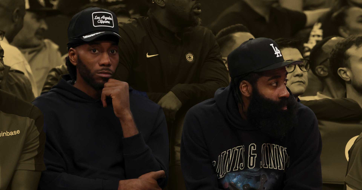 “Took him long enough” – James Harden jokes about Kawhi Leonard after ...