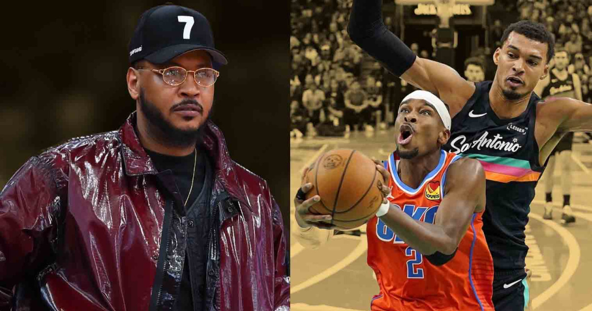 Why Carmelo Anthony believes the Spurs are the only team OKC can't ...