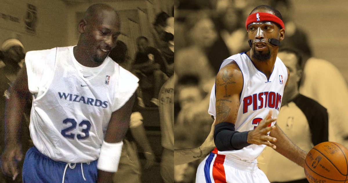 Rip Hamilton on the moment he first met MJ during Wizards practice ...