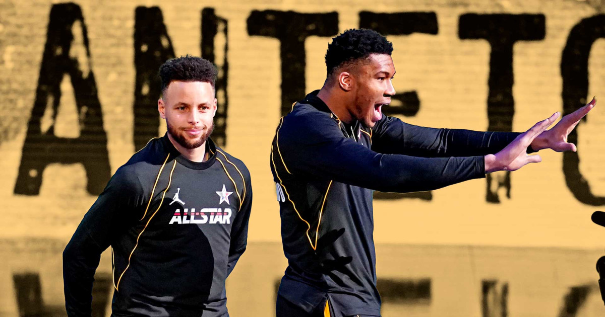 Stephen Curry shuts down Giannis-to-Warriors trade buzz - Basketball ...