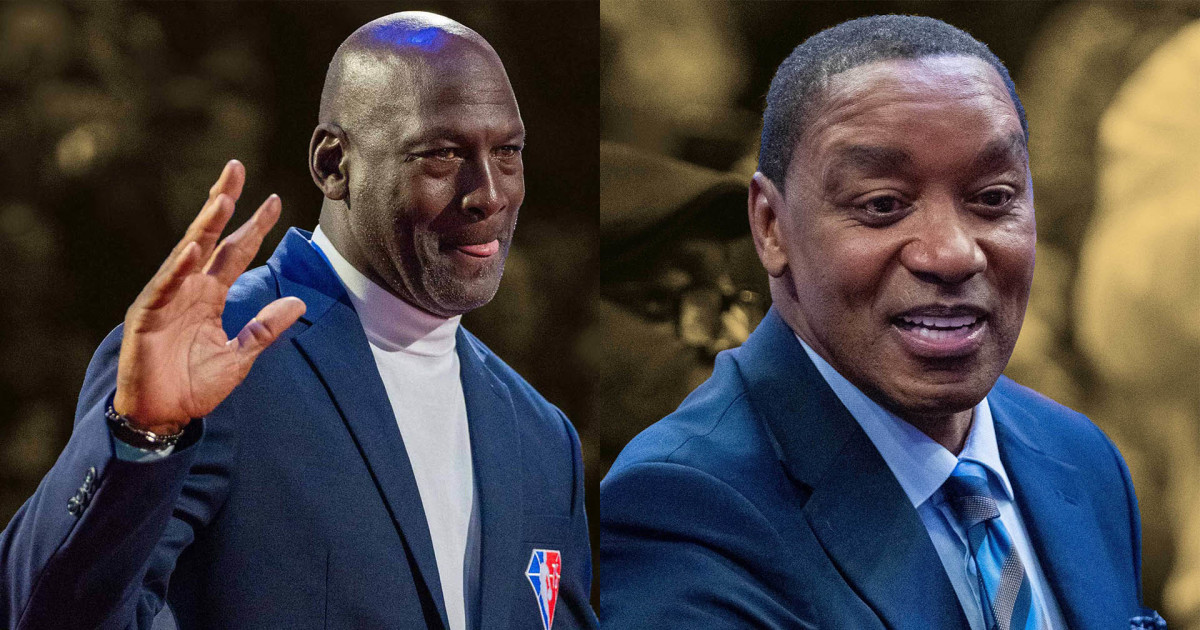 Isiah Thomas calls out today’s fans for blindly crowning Jordan the ...