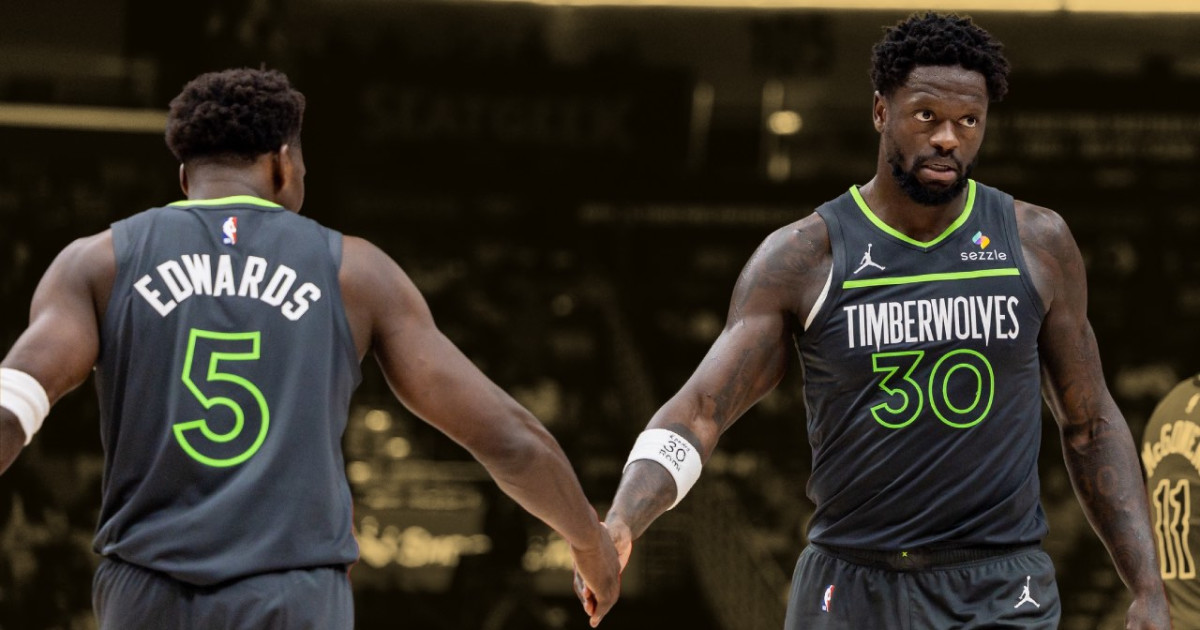 Julius Randle praises Anthony Edwards after 10,000 point-milestone ...