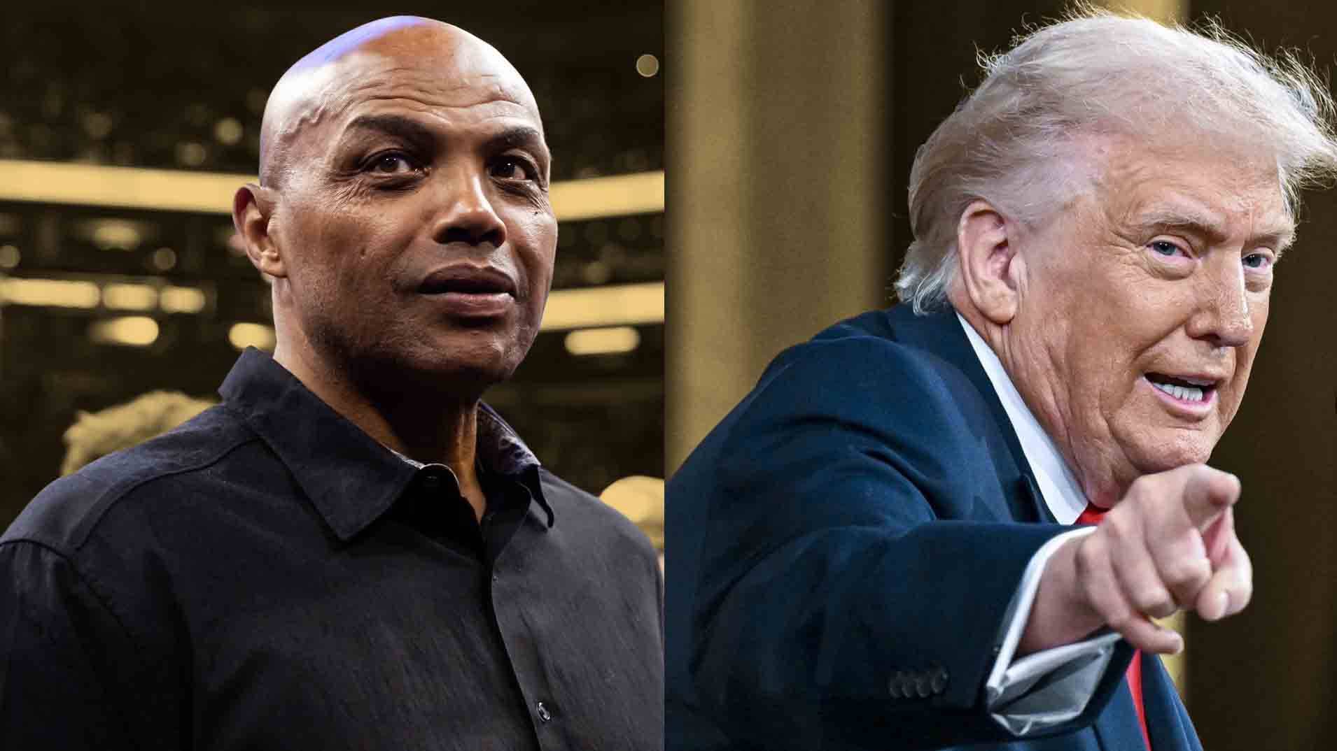 Charles Barkley sounds off on the reaction to Donald Trump’s hockey ...
