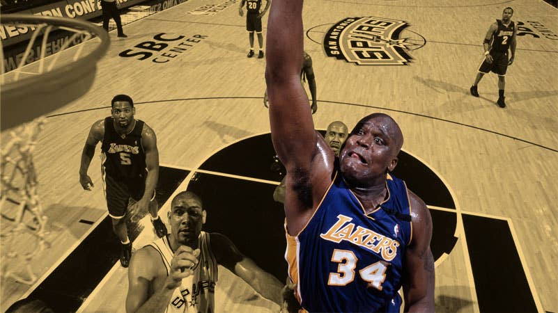 David Robinson Dunk On Shaq