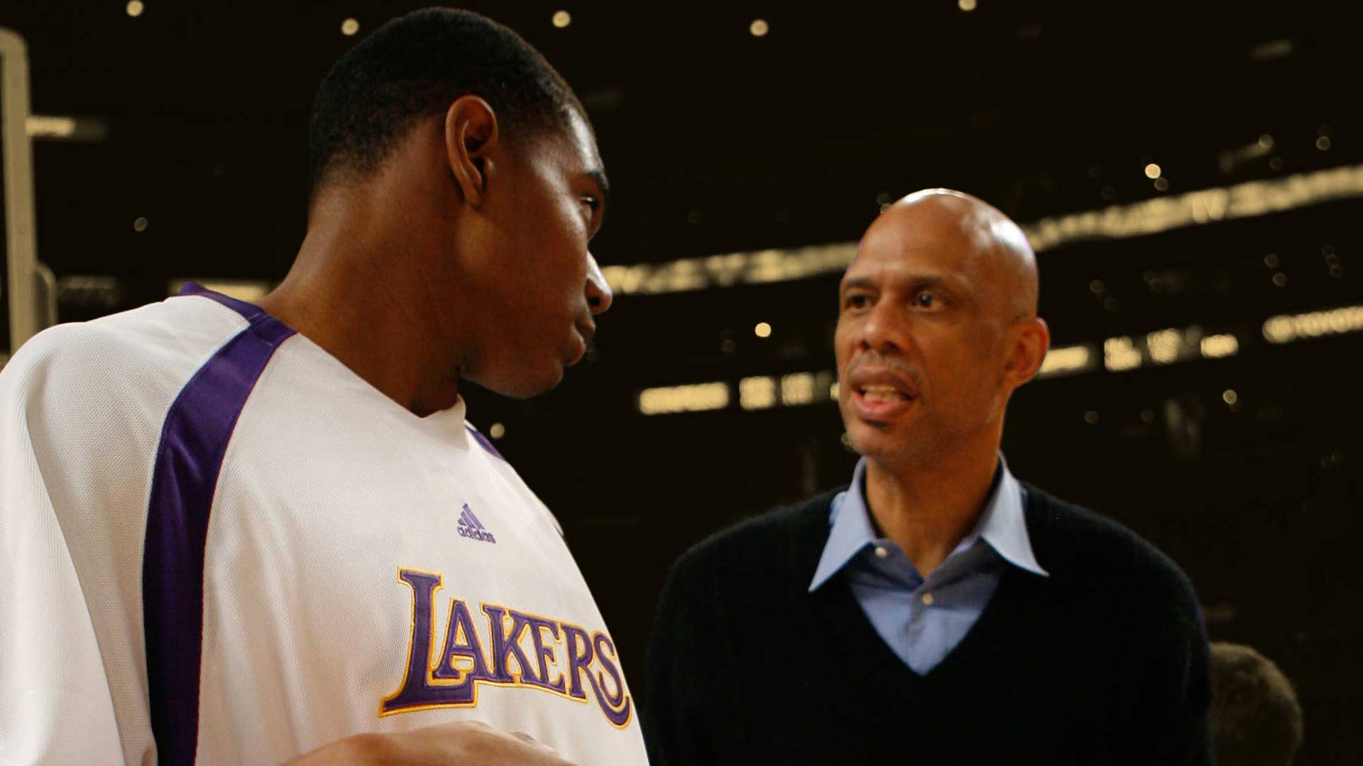 Kareem on why Andrew Bynum didn't want to be trained by him ...