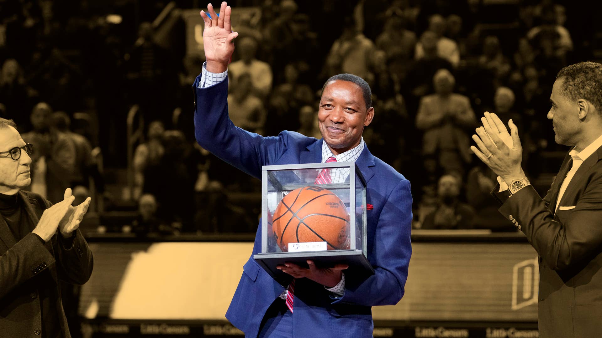 How Isiah Thomas overcame fighting for his life as a child - Basketball ...
