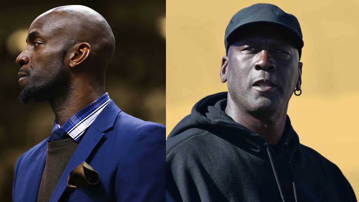 KG on MJ pretending to be friendly before humiliating you - Basketball ...