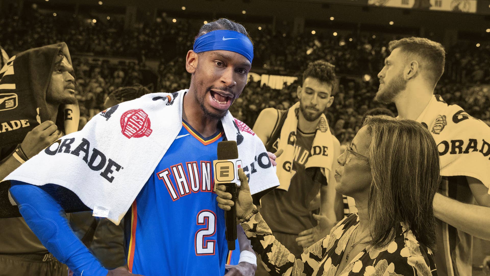 SGA looks forward to going up against his cousin in the WCF ...