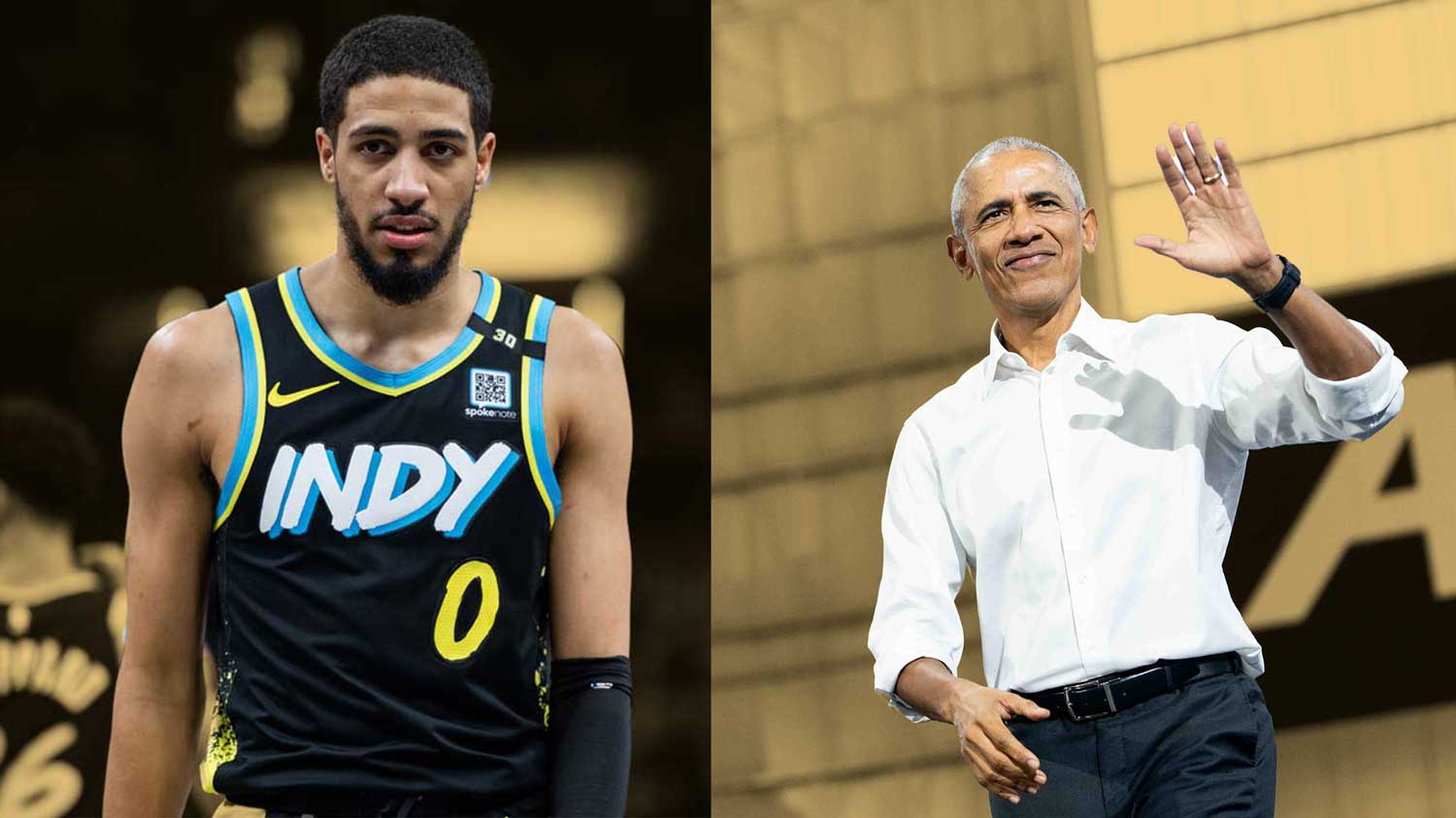 Barack Obama recalls Magic Johnson playing pickup for his b-day ...