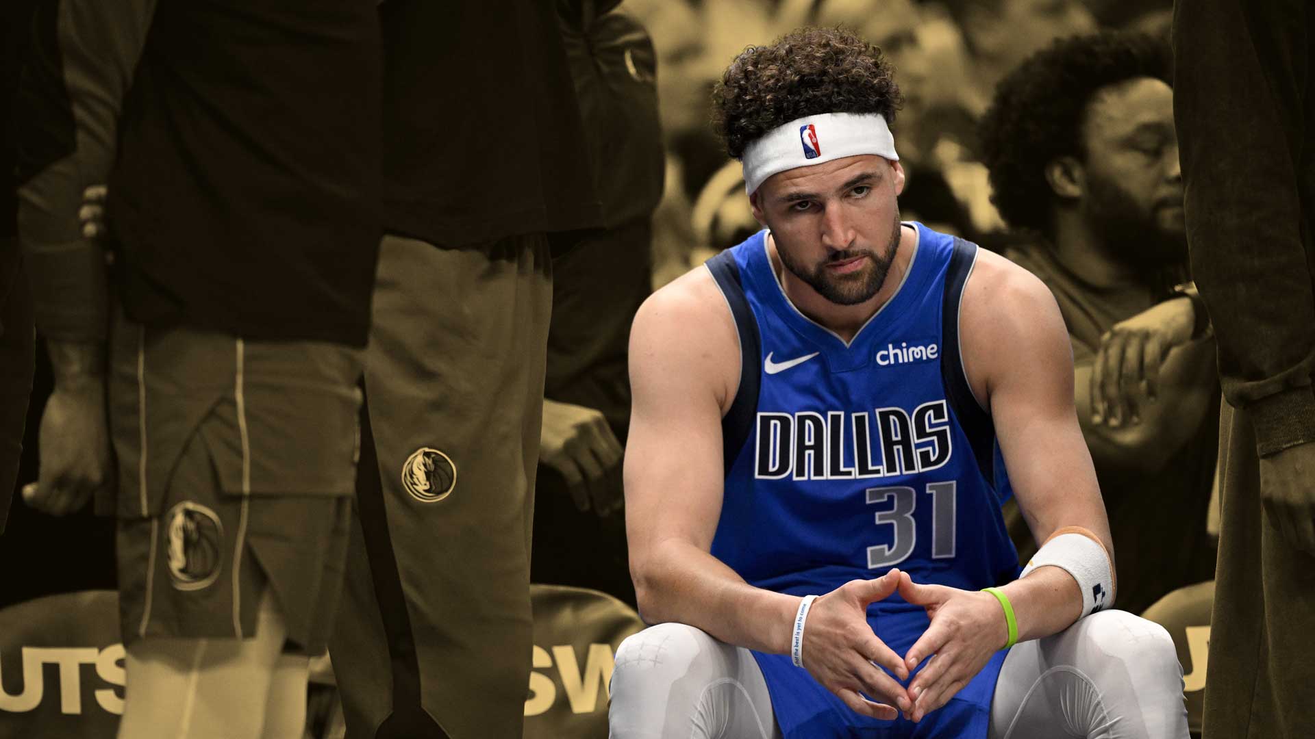Klay Thompson reflects on the Dallas Mavericks struggles - Basketball ...