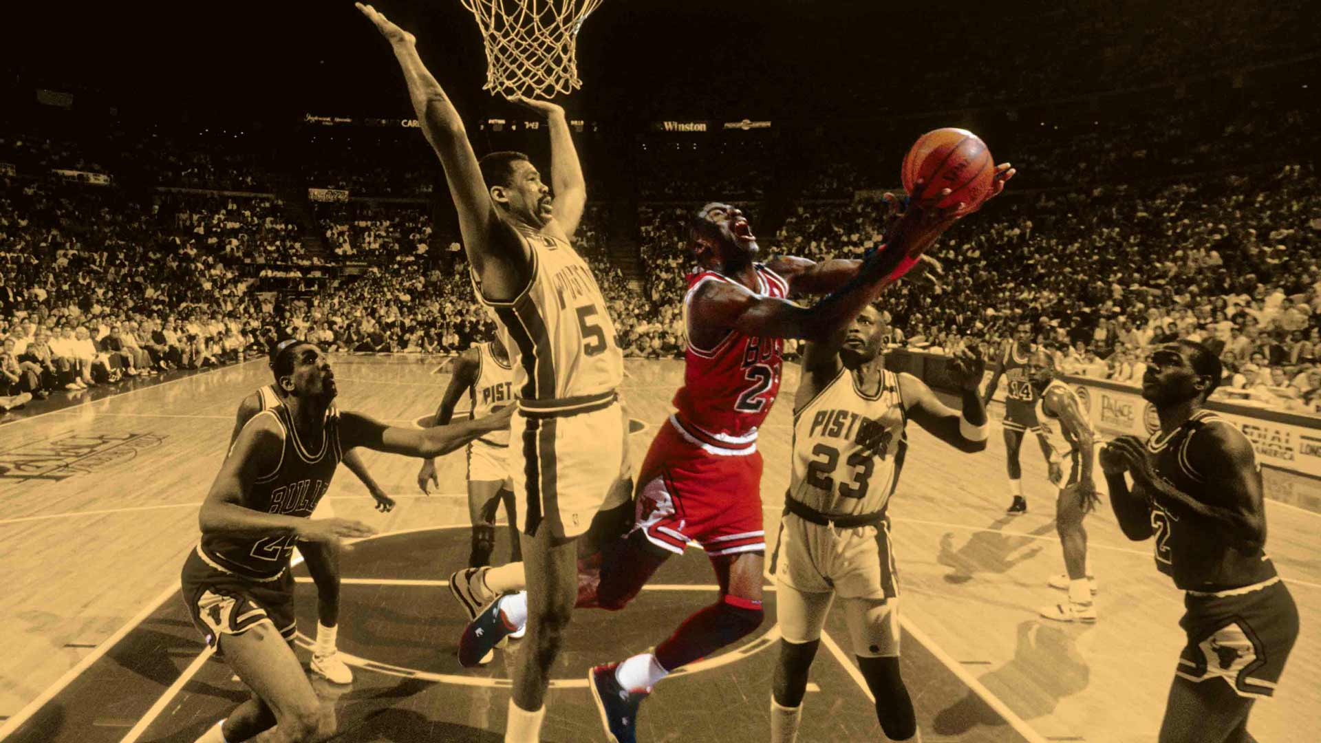 Jordan on how Detroit's defense dictated his game in 1989 - Basketball ...