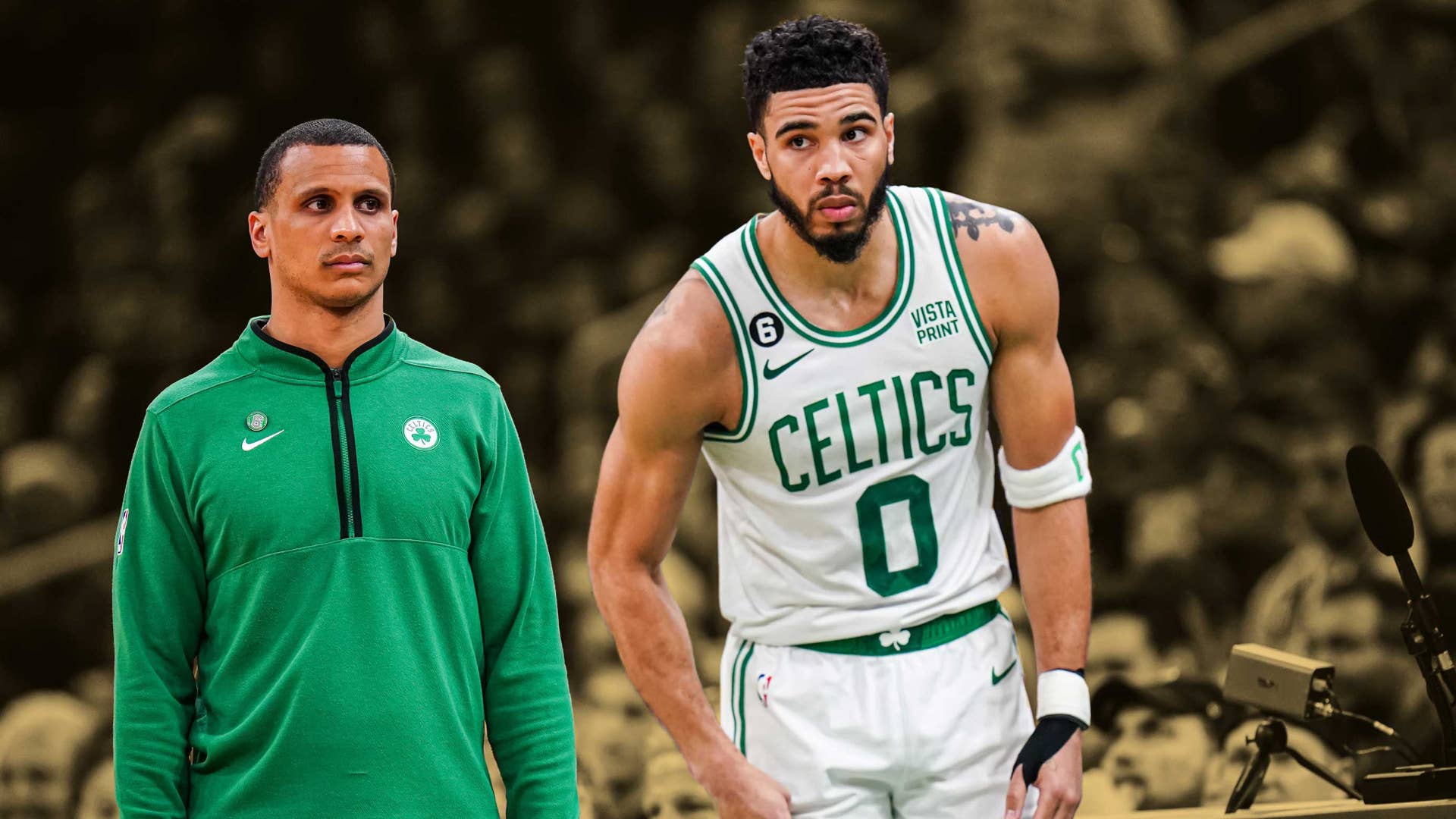 Joe Mazzulla clears the air on Tom Thibodeau's surprising visit ...