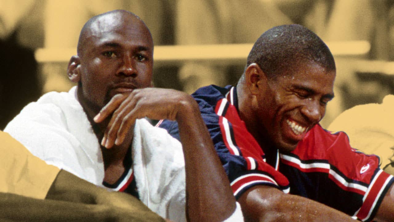 Magic on how MJ's hug at 1992 ASG helped ease stigma around HIV ...