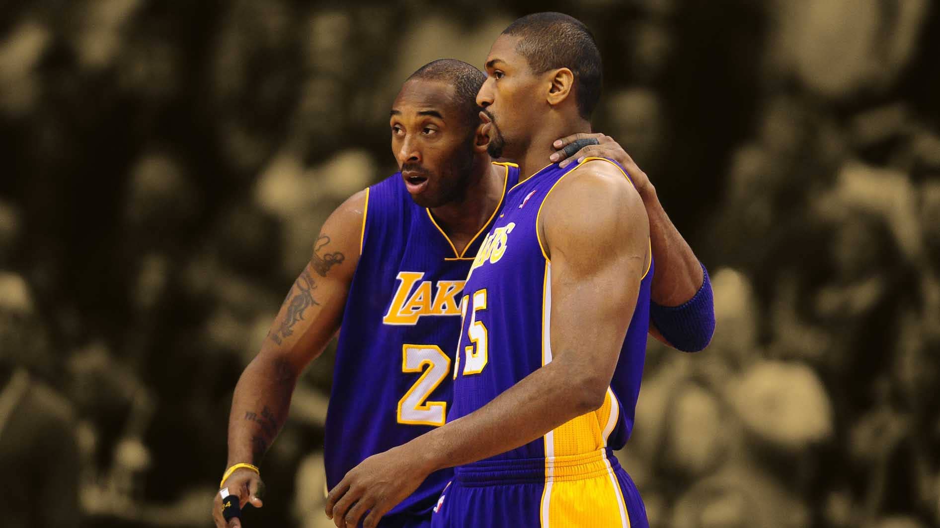 Metta World Peace reflects on competitive dynamic with Kobe Bryant ...