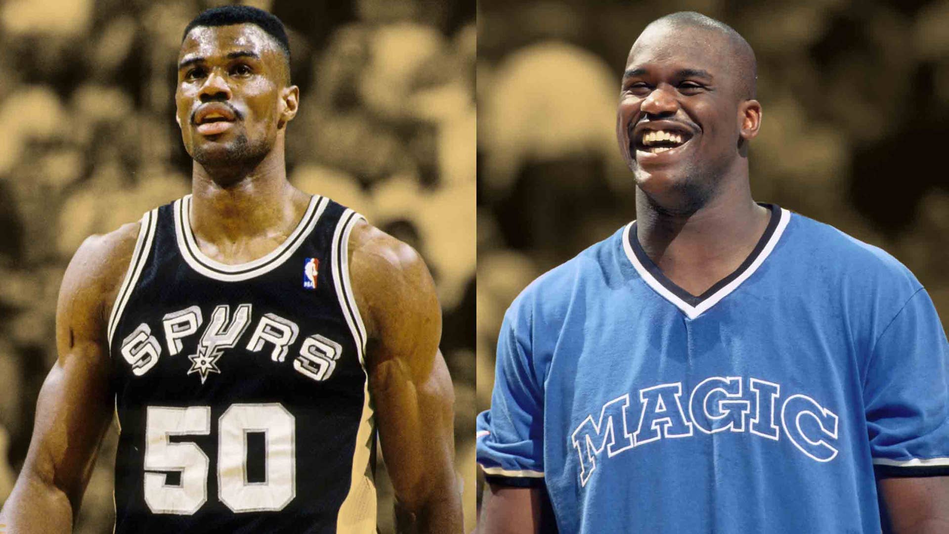 Shaq reacts after learning David Stern fixed the game so David Robinson ...