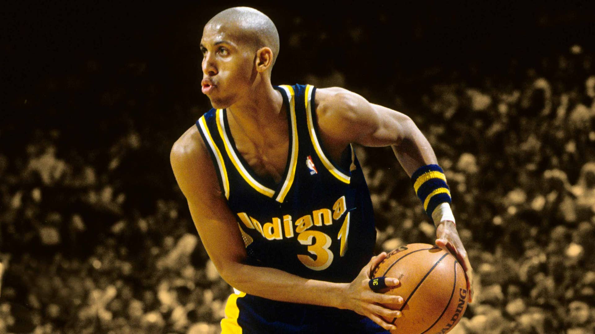 Michael Jordan praisds Reggie Miller after their final NBA game ...