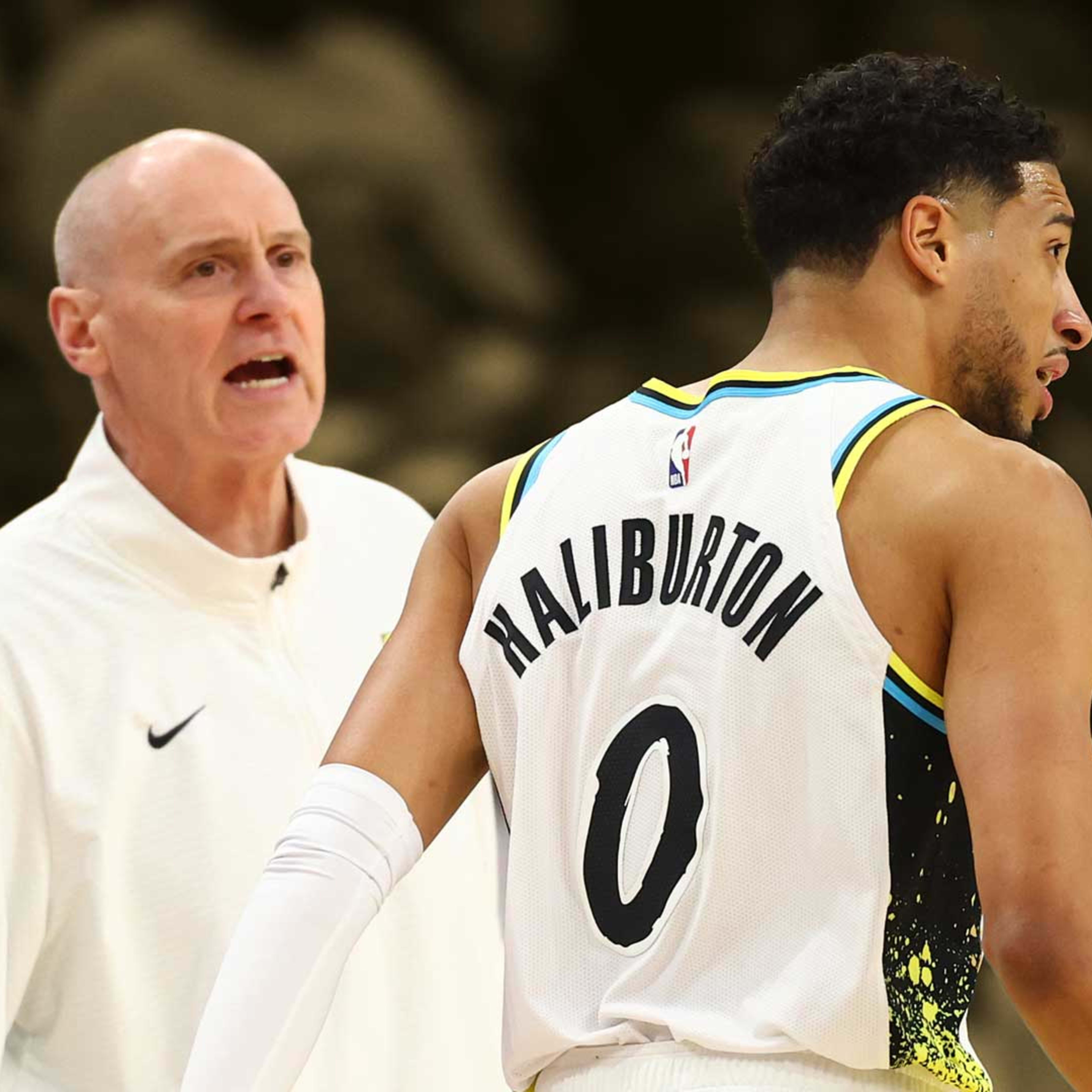 Tyrese Haliburton's emotional reaction to Reggie Miller's props ...