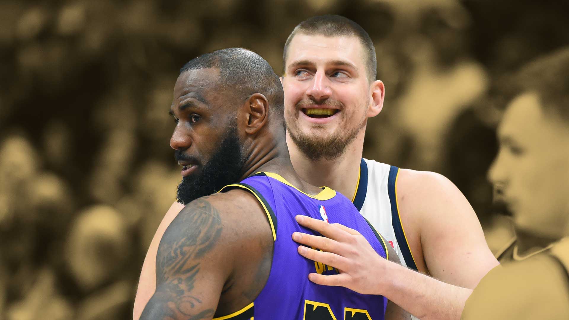 The story behind LeBron James’ iconic powder toss ritual - Basketball ...