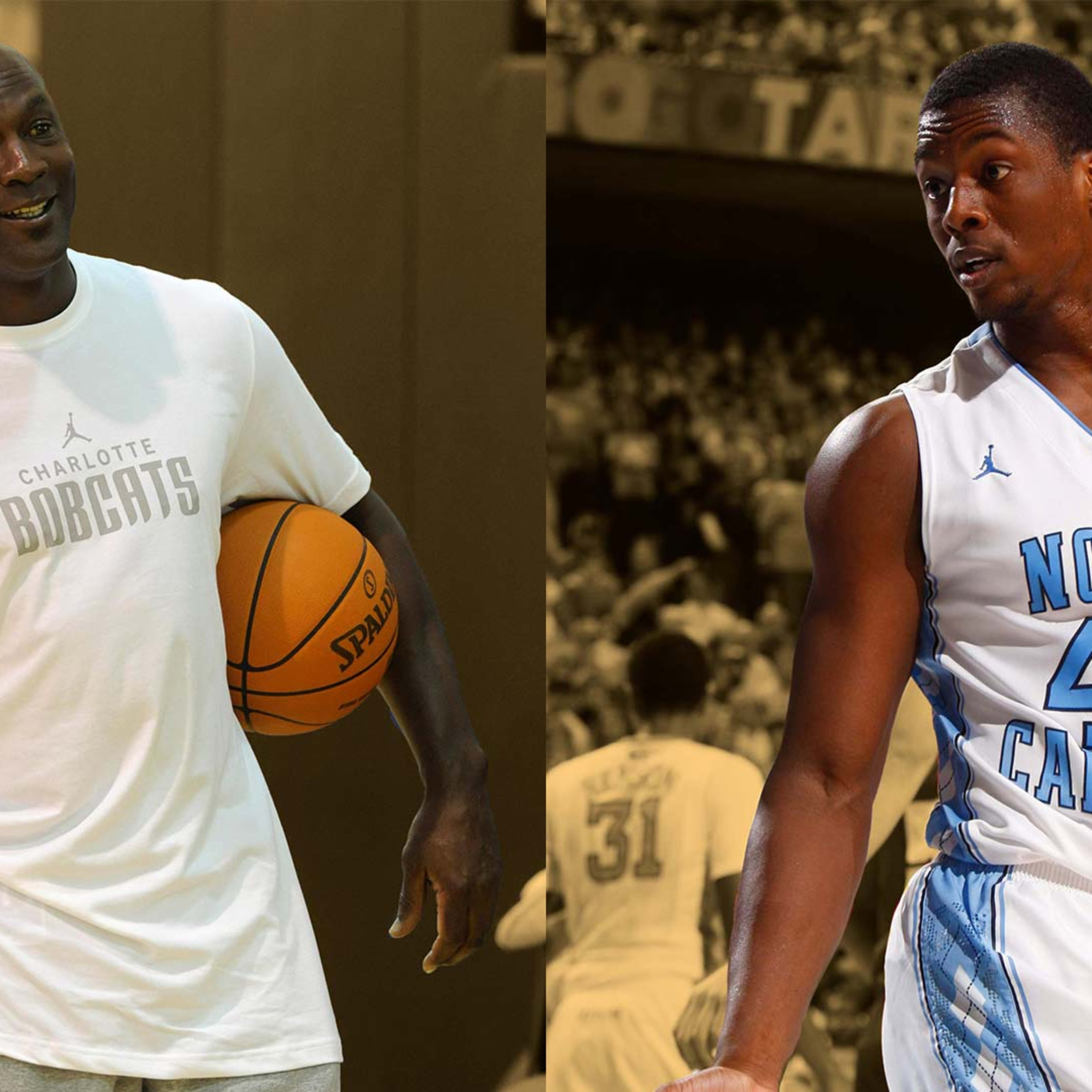 When MJ scolded Harrison Barnes for not wearing Air Jordans ...