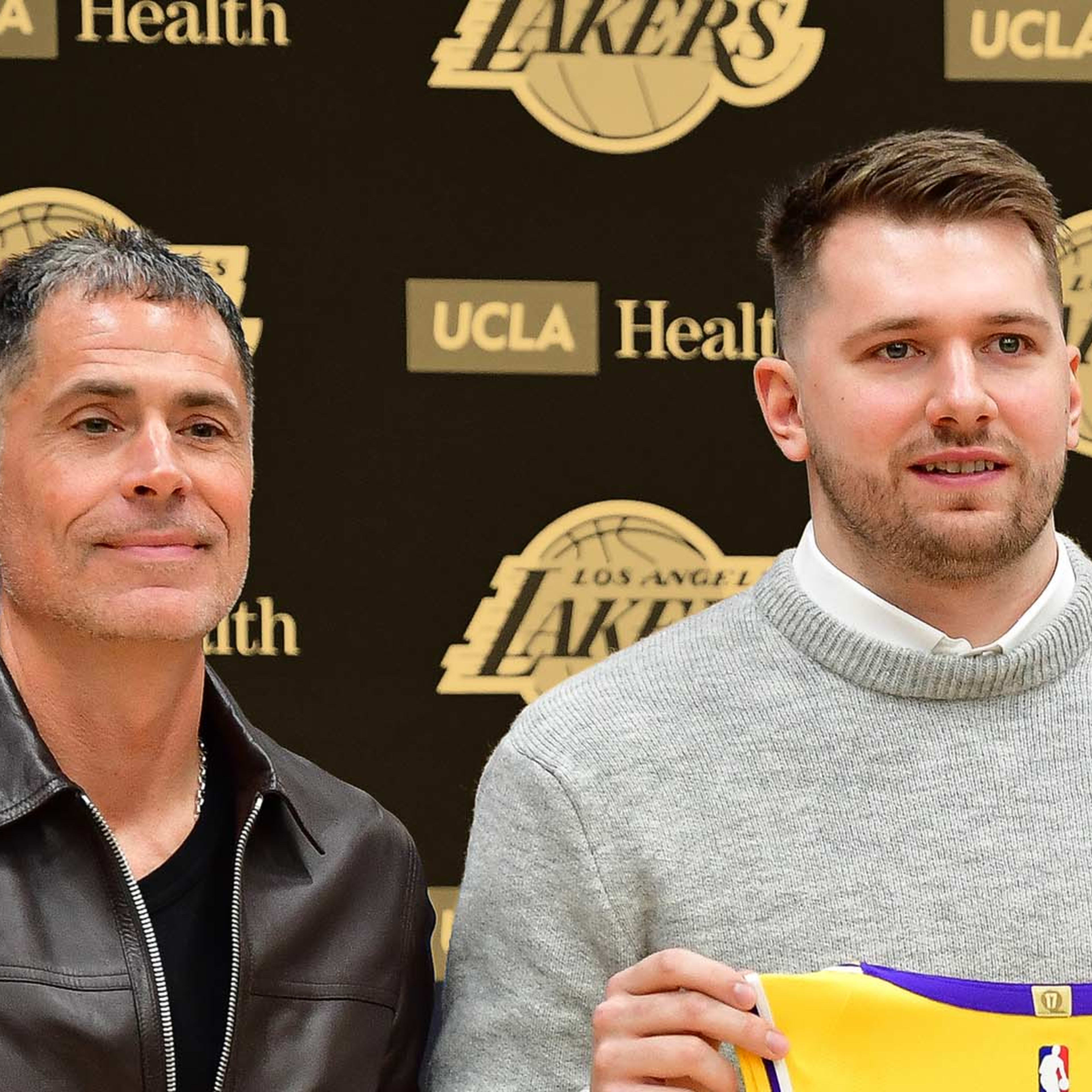 Luka had a list of centers he wanted in L.A. when he got traded ...