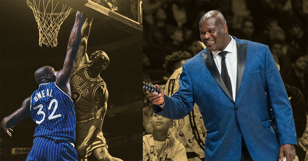 Shaquille O'Neal shares who are the only three players that dunked on ...