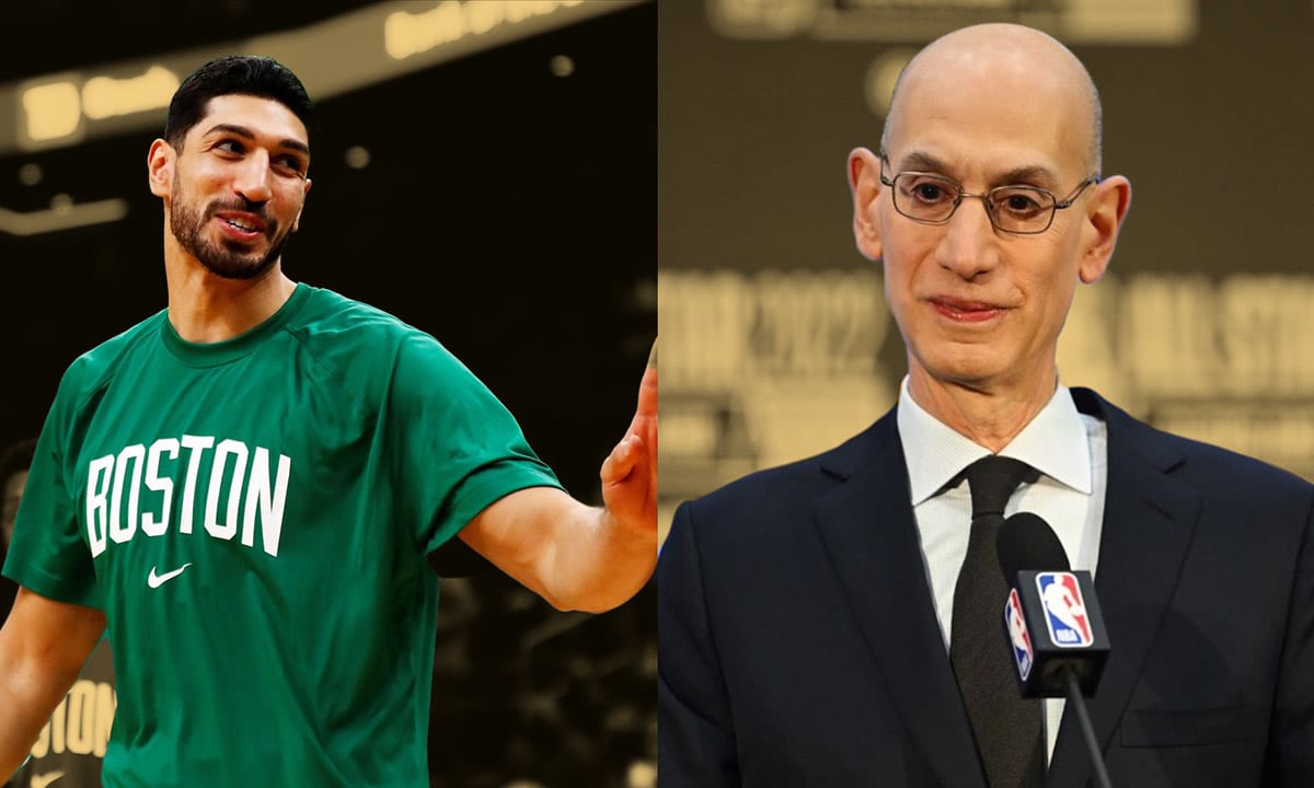 Enes Kanter Freedom has a message for Adam Silver: "You are trying to ...