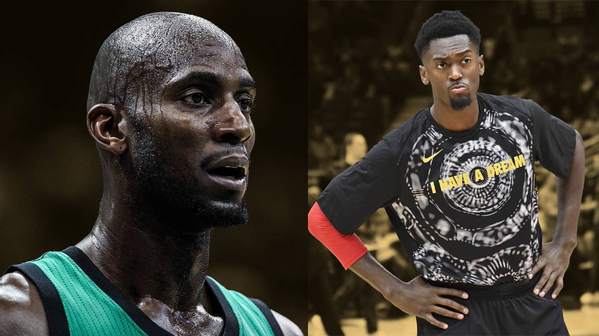 Bobby Portis on Kevin Garnett's trash talk during a preseason game ...