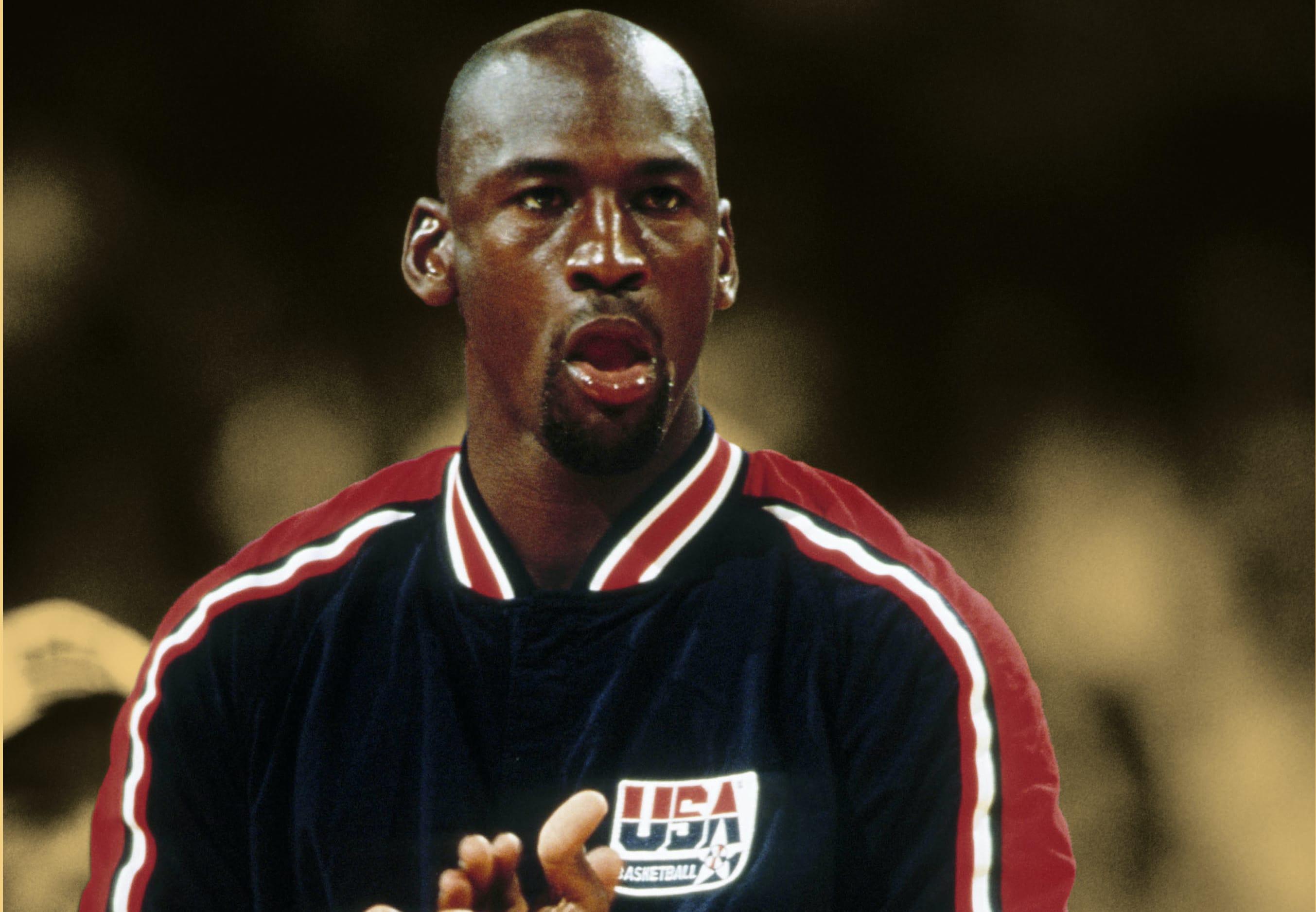 Michael Jordan had a good reason to use the American flag to cover ...