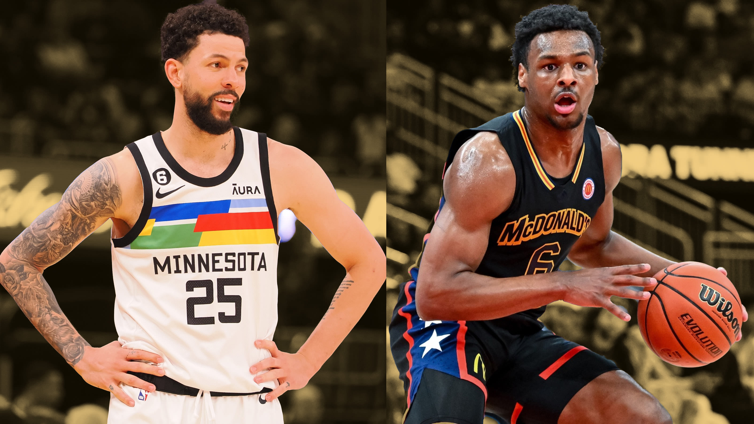 "He's the son of LeBron James" – Austin Rivers throws shade at Bronny ...