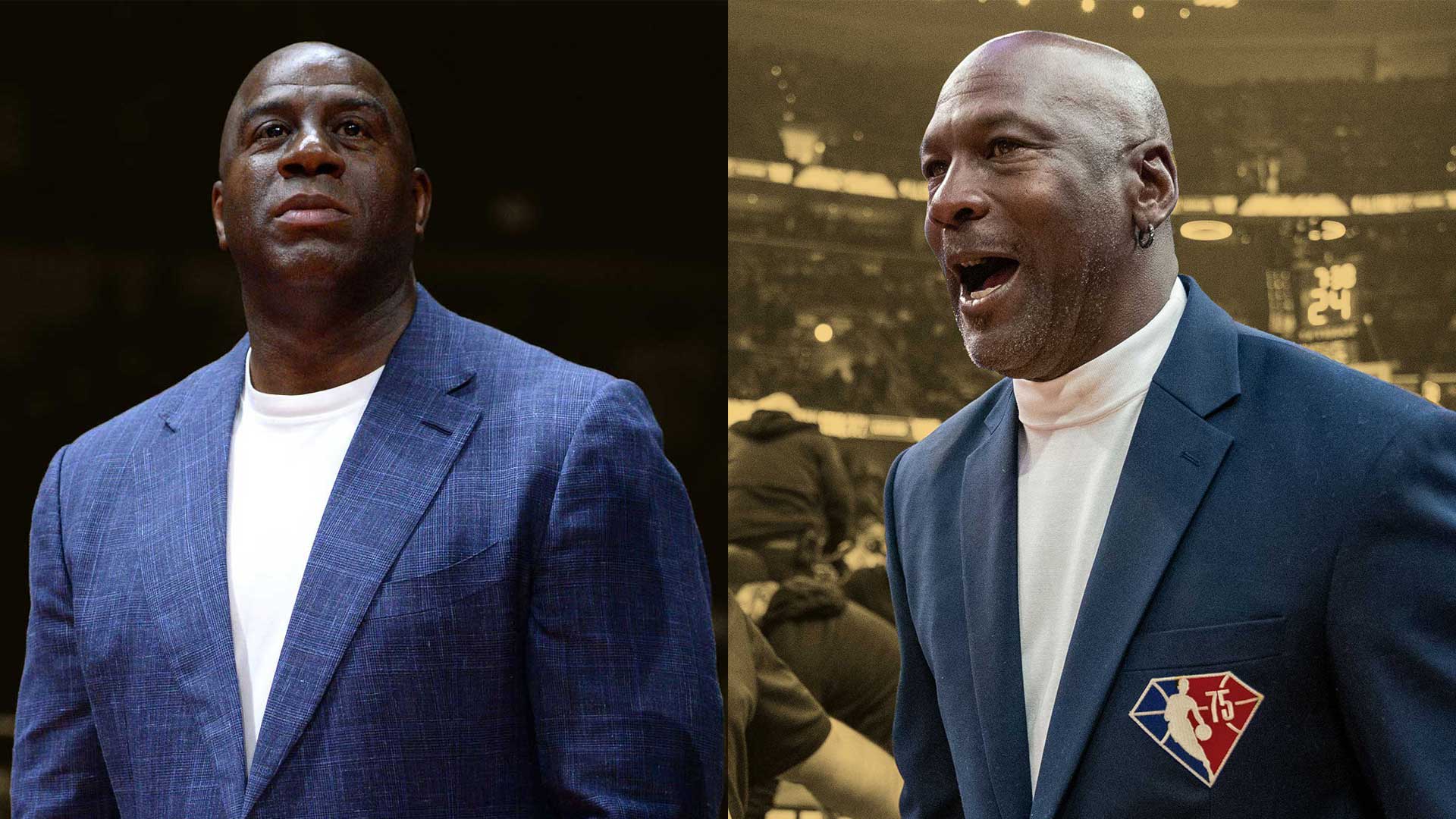 Magic Johnson on his approach to competing with MJ in business - Basketball Network