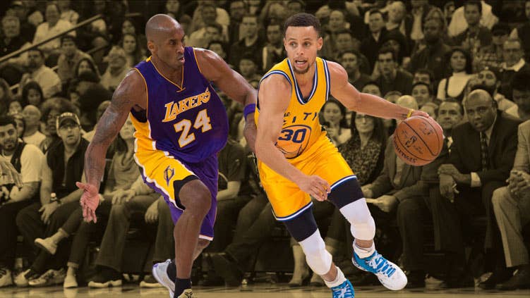 Stephen Curry's memorable Welcome to the League moment with Kobe Bryant ...