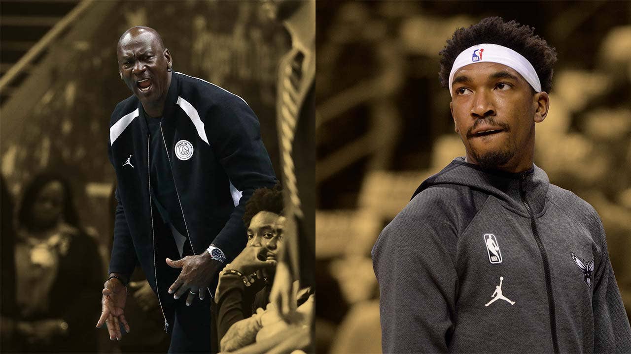 That time when Michael Jordan slapped a Charlotte Hornet guard for ...