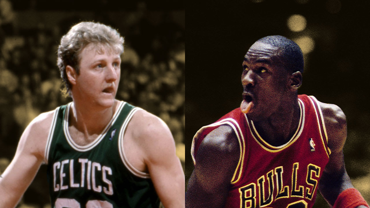 When MJ torched the Bird-led Celtics with an injured hand in 1987 ...