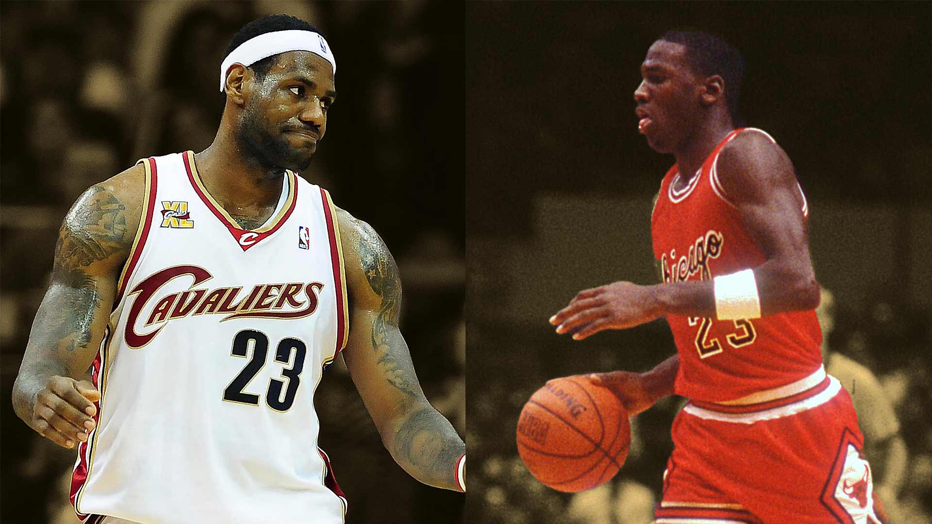 Bron on why he was MJ and a Chicago fan instead of a Cavs fan ...