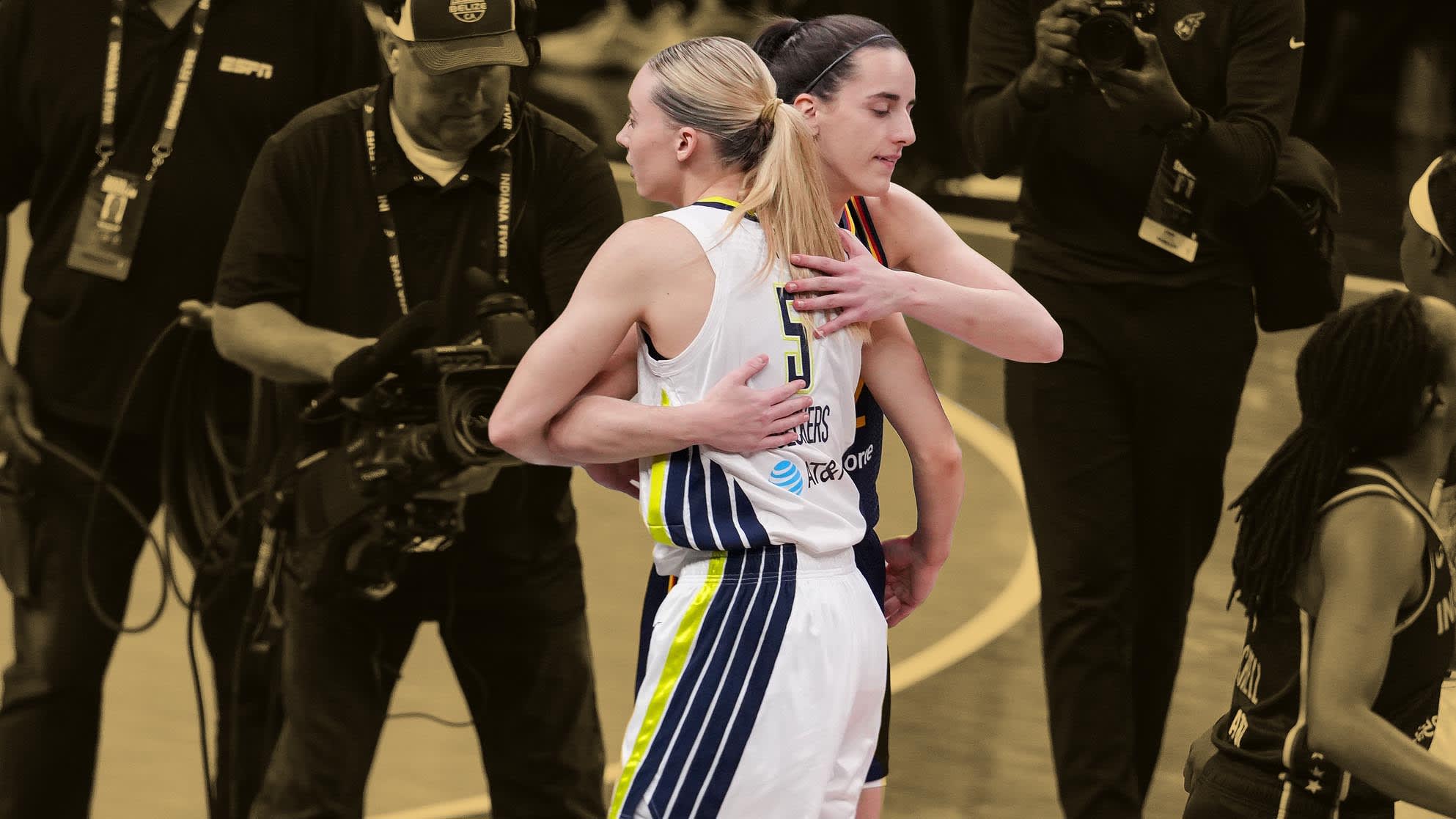 Paige Bueckers addresses the forced rivalry with Caitlin Clark ...