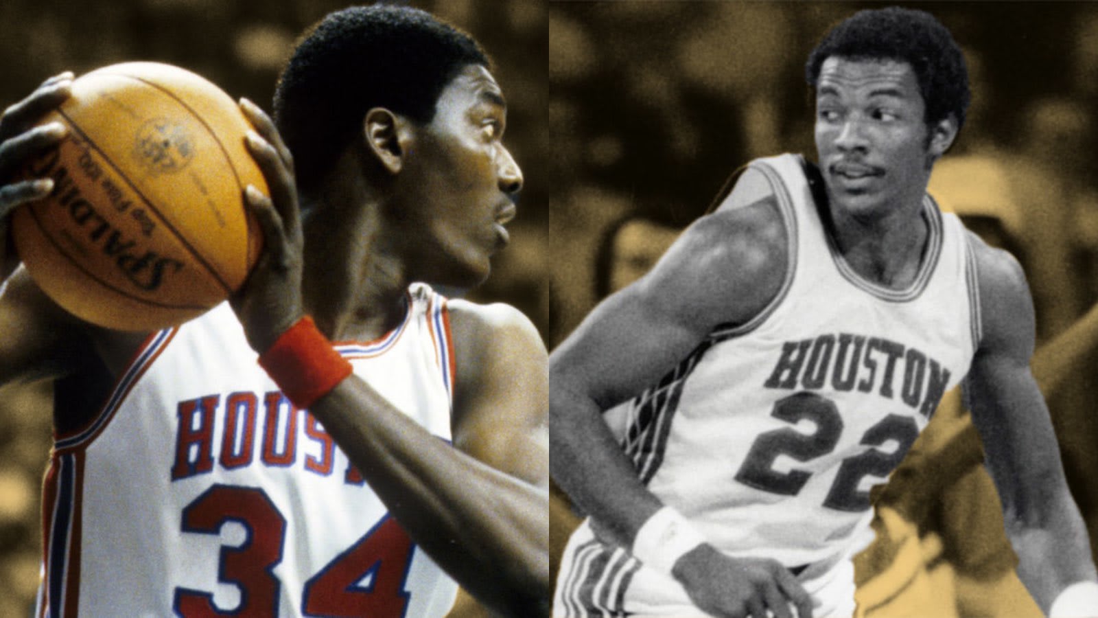 Clyde Drexler wasn't impressed with Hakeem Olajuwon at first ...