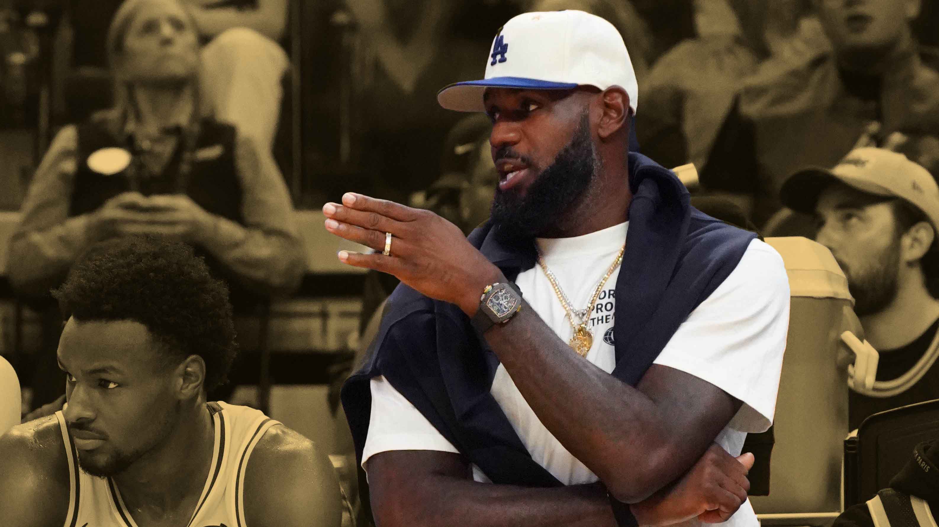 Kevin O'Connor thinks something was off with LeBron's body language ...