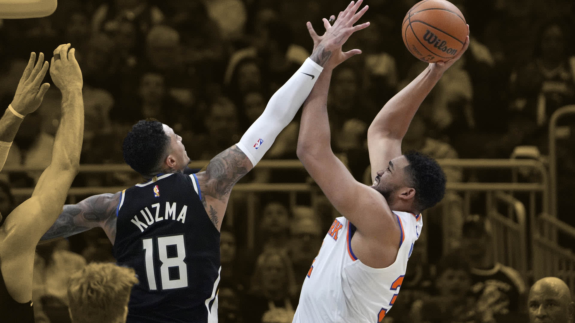 Kyle Kuzma explains how past matchups helped him lock down Karl-Anthony Towns - Basketball Network