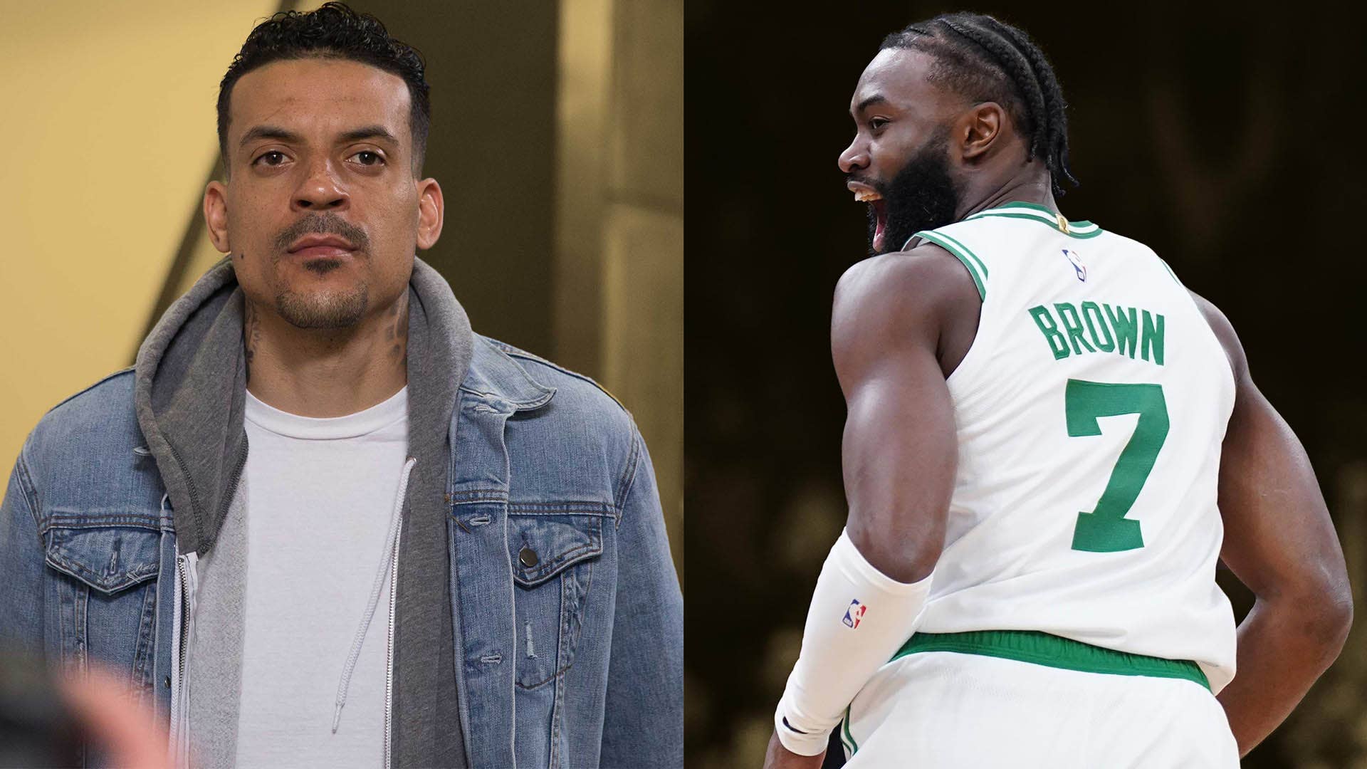 Matt Barnes roasts Jaylen Brown after spray-on hairline fiasco ...