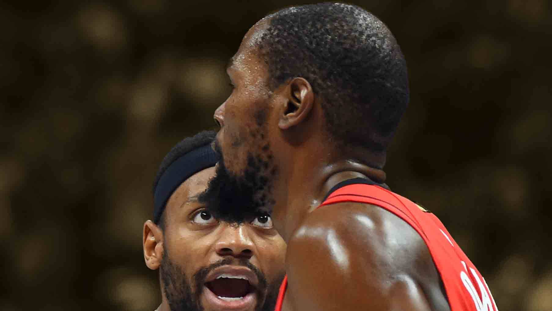 "I wish there was fighting" - Bruce Brown calls out Kevin Durant for ...