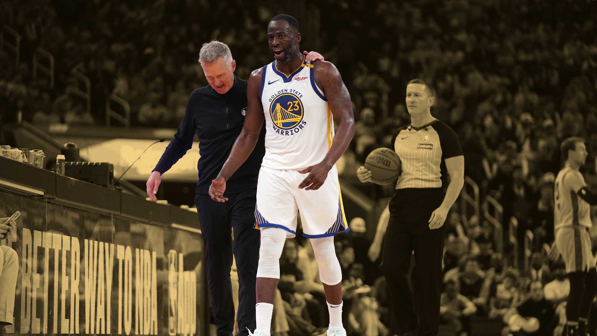 Steve Kerr admits he no longer wants Draymond Green guarding centers ...